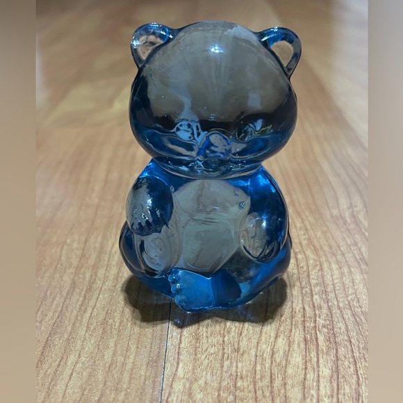 Fenton | Other | Ice Blue Fenton Bear Excellent Condition No Flaws ...